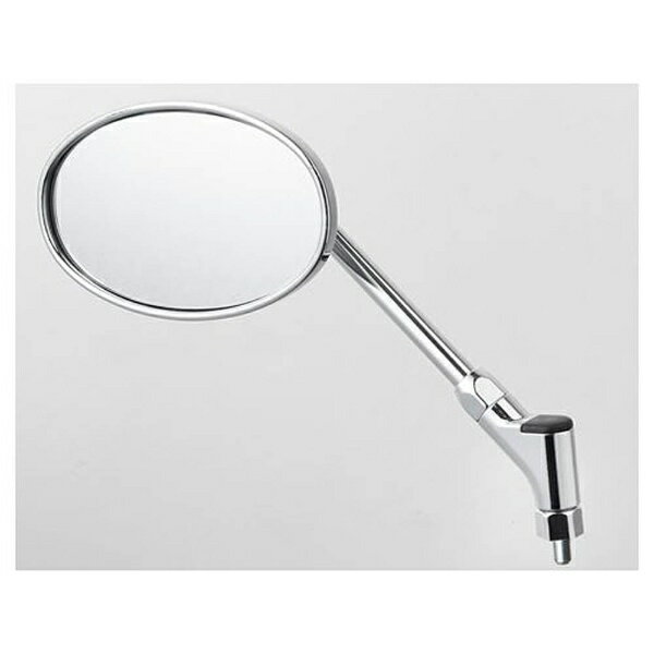 クラシカル2ミラー 10mmクロームメッキ　シルバー鏡 ■クラシカル2ミラー 10mmクロームメッキ　シルバー鏡 クラシック調大型楕円形フォルムミラー新保安基準に適合するクラシカルミラー・ハウジング材質：ABS樹脂・カラー：クローム・ネジ径...