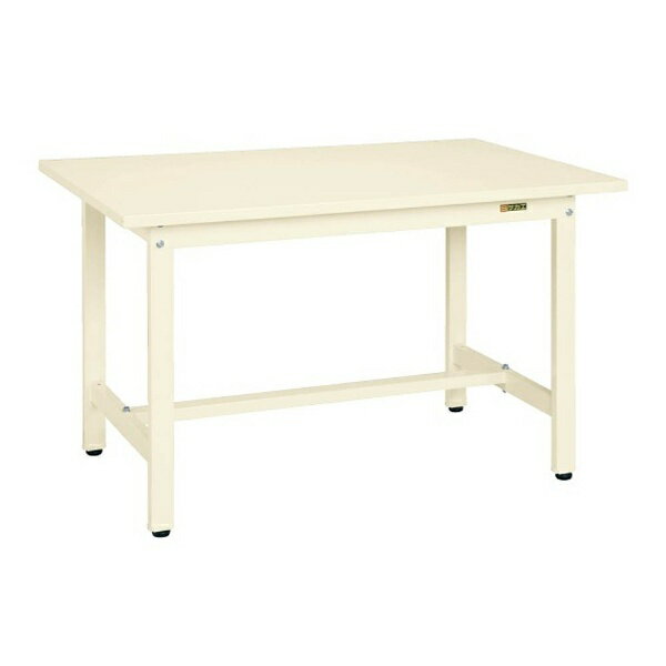 本体は角パイプ（構造用鋼管）を使用しているため非常に堅牢でしかもホコリが溜まりません。仕様■外寸：W1800×D750×H740mm■内寸：W1530×D528mm■カラー：アイボリー■質量：38kg■天板サイズ：1800×750×25mm...