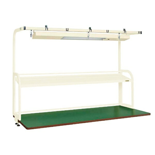 棚板は水平・下向きの2段階に調整可能仕様■外寸：W1800×D600×H1200mm■カラー：アイボリー■質量：30kg画像はイメージです。実際の商品とは色やサイズなどが異なる場合がございます。