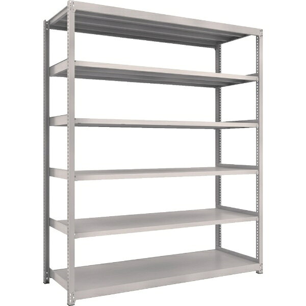 ■ボルトを1本も使用していないボルトレス構造で、分解・組み立て作業が簡単で、作業時間を大幅に短縮できます。■棚の段変更が、50mmピッチで、自由に調整、変更ができます。■高さ、奥行が同じであれば、増結することができます。また、支柱を兼用する...
