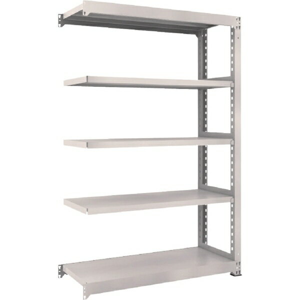 ■ボルトを1本も使用していないボルトレス構造で、分解・組み立て作業が簡単で、作業時間を大幅に短縮できます。■棚の段変更が、50mmピッチで、自由に調整、変更ができます。■高さ、奥行が同じであれば、増結することができます。また、支柱を兼用する...