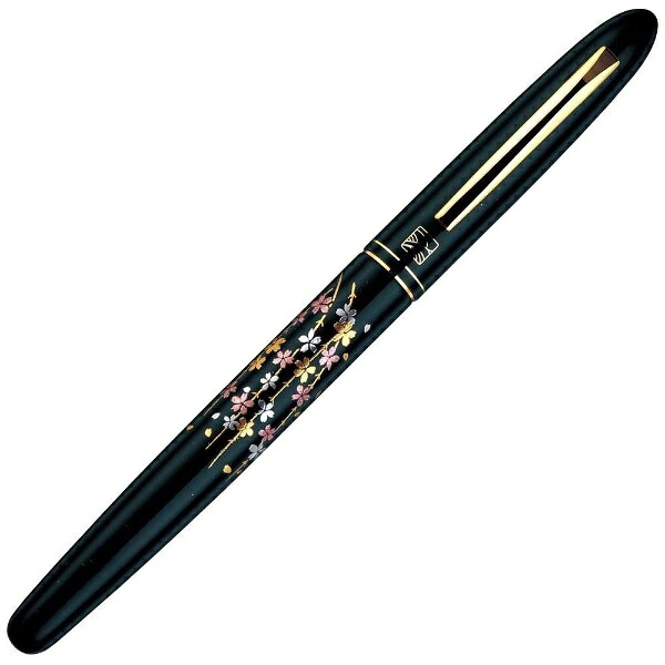 日本の伝統工芸「蒔絵」。その美しい模様を現代技術で手紙ぺんの軸に再現しました。ペン字タッチの手軽さで細く美しい和文字が表現できます。日本文化の美しさを伝えるデザインは海外の方へのおみやげとしても最適です。
