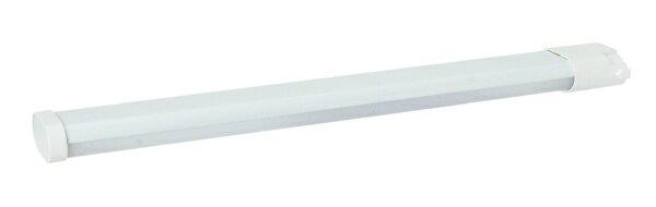 口金：GY10q AC：100V 消費電力：13.5W 明るさ：1950lm（昼白色） サイズ：22×45×412mm グローブ種別：樹脂、乳白 平均演色評価数：Ra85 定格寿命：50000h ※従来の機器に使用する場合は、電気工事士によ...