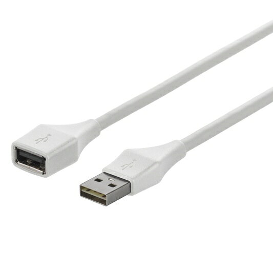 上下の向きを気にせず挿せる！USB2.0延長ケーブル■「どっちもUSBコネクター」採用USBコネクターの上下の向きを気にせず使用できるため、USBがうまく挿せないイライラを解消。※どっちもUSBコネクターは、Aオスコネクターのみとなります。...