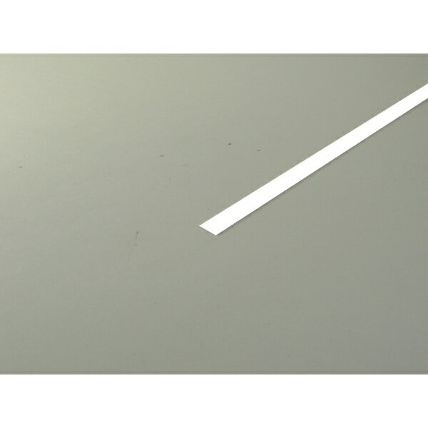 ■印字用シートです。【仕様】・長さ（mm）： 1000・幅（mm）： 8.5・高さ（mm）： 0.5・適用中間板： PUW-20、PTW-SS10、SS20用・品名： 記名板