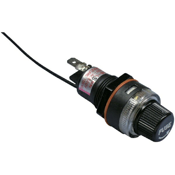 ■φ6.4×30/φ6.35×30用ヒューズホルダです。■FHB-LDとFHB-LNは溶断時に赤ランプが点灯します。■FHB-LSDとFHB-LSNは通電時に緑ランプが、溶断時には赤ランプが点灯します。【仕様】・回路電圧（V）： AC100...