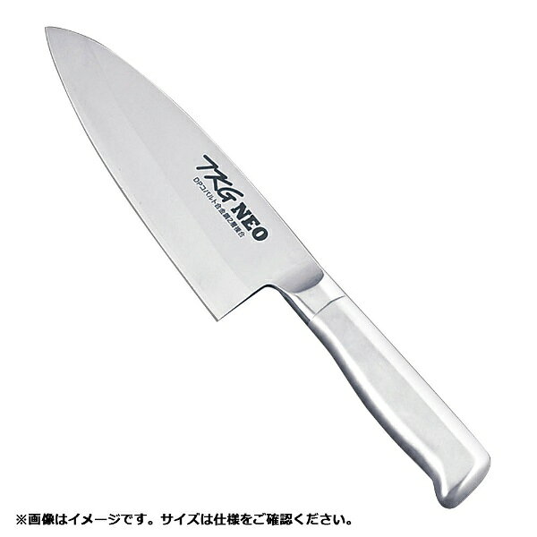 刀身とハンドルが一体化した、TKG-NEOシリーズ「出刃包丁」（左利き用）■包丁の仕様・形状：出刃型・刃型：片刃・刃渡りサイズ：16.5cm※本製品は左利き用です。お求めの際はご注意ください。■刀身とハンドルの一体化　ハンドルが抜けることが...