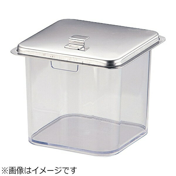 角型の蓋付き薬味入れ■蓋にフックが付いているので、本体に掛けてご使用いただけます。