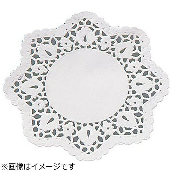 白色・丸型のレースペーパー■1セット100枚入り■11サイズを用意（2021年4月時点取り扱い）　規格サイズNo.4〜14（直径100〜350mm）を用意しています。用途などにあわせてお選びいただけます。※銀色で飾られたタイプや小判型タイプ...