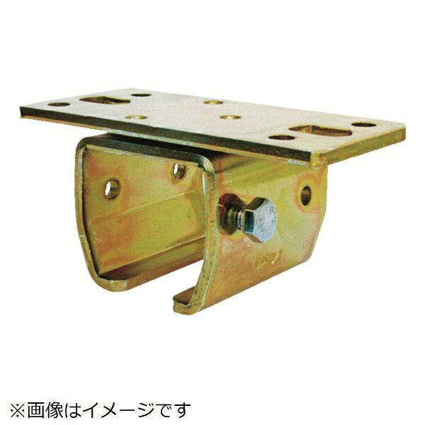 【用途】・天井面にレールを取り付ける金具。・ドアハンガー用の一連タイプの天井受。【仕様】・適用レール： 26号・品名： 天井受一連・欧州規格EN1527適合品