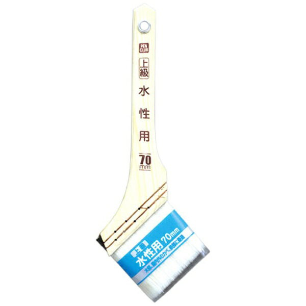 PC上級水性用■一般的な塗装用として使用していただき、納得できるハケです。 ■獣毛と化繊との混毛により、含みが良く、塗りやすく作業性がよいハケです。