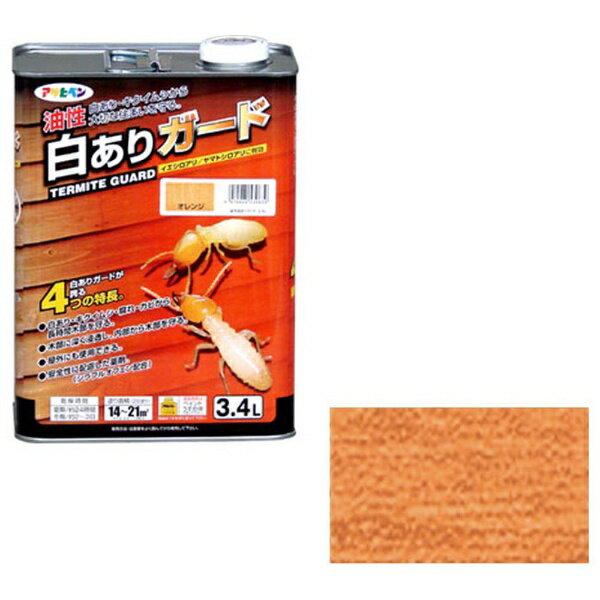 シロアリ・キクイムシから、大切な住まいを守る■2回塗り■木材防虫・防腐剤