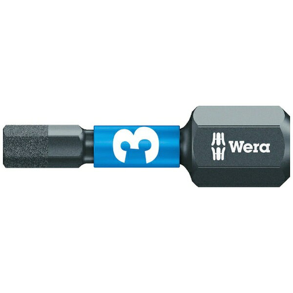 ■Wera独自のHex-Plusと呼ばれる面接触構造により、六角ねじ穴の内側を傷めず、ねじの長寿命化に貢献します。■別売のインパクタービットホルダ（057675、057676）と一緒に使用することでさらに、寿命が伸び、コスト削減に貢献します...