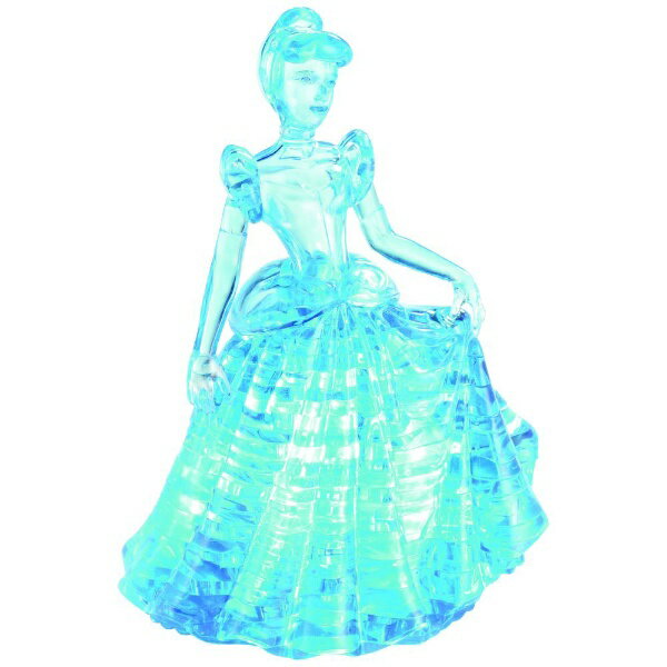 透明の立体パズルピースを組み合わせてかわいいキャラクターのフィギュアを作ろう！パズルを完成させる楽しさと完成させたキャラクターのフィギュアを飾る楽しさが味わえます。(C)Disney