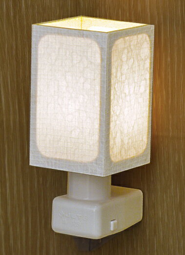 ■和紙でできたナイトライトです。■セードからこぼれる光がとてもきれいです。■AC100V0.5WLED付■スイッチ、コンセント付