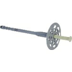 ■一般のハンマーでネイルを打ち込む簡単な施工です。【用途】・コンクリート、レンガ用。【仕様】・長さ（mm）： 108・最小穿孔深さ（mm）： 45・最大物取付厚さ（mm）： 70・ドリル径（mm）： 8・ディスク径（mm）： 60・ドリル径...