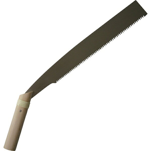 ■SK-5鋼材に最適な焼入れ処理を施し、切れ味の良さと持続性を高めました。【用途】・丸太の切断や太枝の剪定に。【仕様】・刃長（mm）： 330・全長（mm）： 540