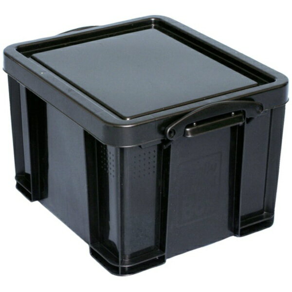 ■非常に頑丈で壊れにくいコンテナです。■持ち運びに便利なハンドル付で、スタッキング（積み上げ）が可能です。【仕様】・容量（L）： 35・色： ブラック・外形寸法（mm）間口： 480・外形寸法（mm）奥行： 390・外形寸法（mm）高さ： ...