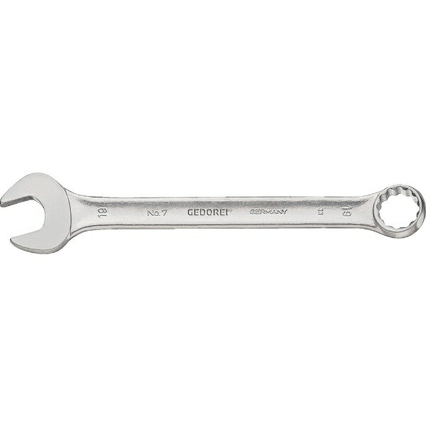 ■梨地仕上げの表面で滑りにくくなっています。■スリムタイプで他のシリーズより軽量です。■めがね部のオフセット角は15°で、6mm以上のサイズは“UNIT　DRIVE”構造を採用しています。【仕様】・二面幅寸法（mm）： 17・全長（mm）：...