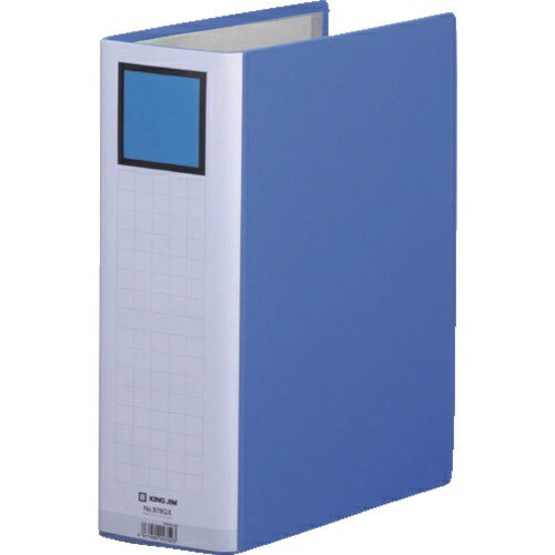 ■抜き差しが多い書類に便利なパイプ式とじ具です。■オフィスでの共有ファイルとして書類の大量収納が可能です。【用途】・オフィスでの共有ファイルに最適【仕様】・色： 青・タイプ： A4タテ型2穴・背幅（mm）： 96・収納数（枚）： 800・縦...