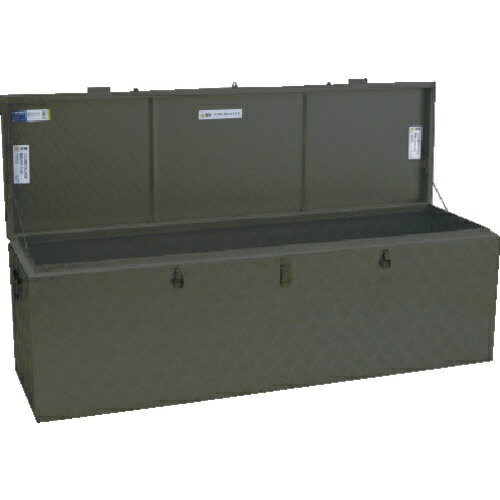 ■作業用トラックの荷台にピッタリなアルミボックスです。■作業用軽トラックの荷台、軒先や庭の工具入れなど、幅広く使える収納ボックスです。■ODグリーンカラー塗装の万能アルミ製BOXです。【用途】・トラック、軒先などの収納ボックスとして。【仕様...