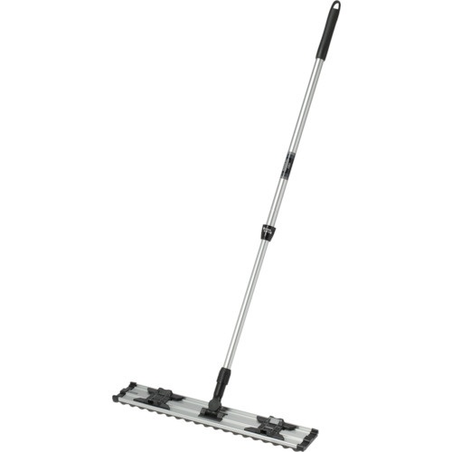 ■ワンタッチで替えシートの取り替えができます。■薄型アルミヘッドで軽量です。■クリップで替えシートをしっかり固定できます。【用途】・事務所、店舗、工場、倉庫などの床清掃に。【仕様】・幅（mm）： 606・長さ（mm）： 890〜1485・タ...