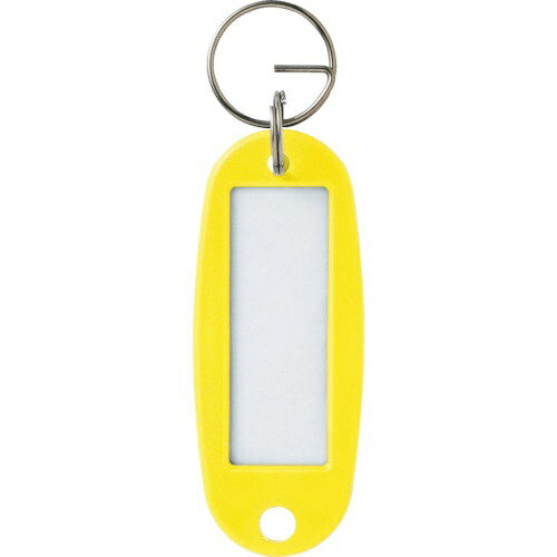 ■鍵や持ち物の名前表示に便利です。■取り付け・取り外しに便利なG型リングで、ツメを傷めないやさしいリングです。■Gリングはサビにくいステンレス製です。【仕様】・縦（mm）： 62・横（mm）： 25・色： 黄・タイプ： ハード・内径（mm）...