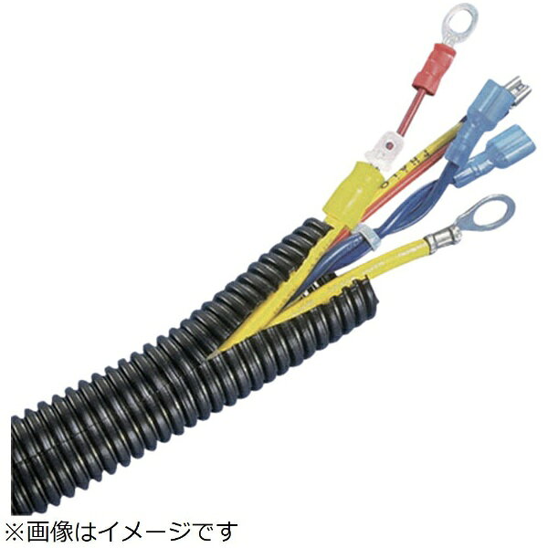 ■よじれず柔軟性があります。■耐衝撃、耐摩耗に優れています。■スリットが入っているため、簡単に取り付けられます。【用途】・電線、ケーブルの保護および摩耗防止。【仕様】・外径（mm）： 47.0・色： 黒・内径（mm）： 40・長さ（m）： ...