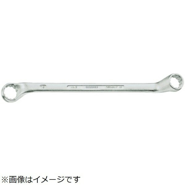 ■メガネ部は独自の“UNIT DRIVE”仕様で、ボルトに対して均等に力がかけられます。■表面は梨地仕上げて滑りにくくなっています。■軸角度は5°です。【仕様】・全長（mm）： 182・対辺寸法（mm）： 8×10・表面処理： クロムメッキ