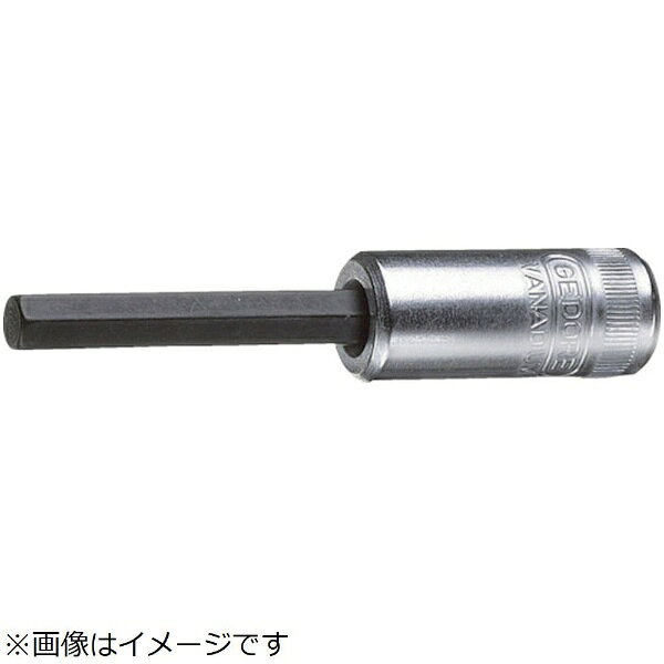 ■ローレット加工を施すことで、手回しでも手から滑り落ちにくいです。■ラチェットハンドルに差し込んで、六角穴付ボルトの締め付けが素早く行えます。【仕様】・差込角（mm）： 6.35・全長（mm）： 60・対辺寸法（mm）： 4・ビット長さ（m...