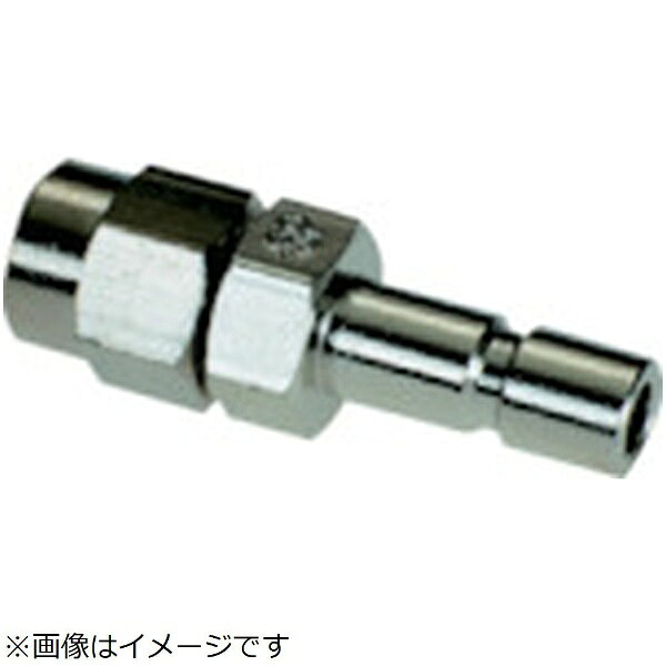 ■プラグを押し込むだけのワンアクションタイプです。■ポリウレタンホース接続継手になっております。■ハイコック用プラグです。【用途】・ハイコック用プラグ・エア配管着脱（ハイコック用プラグ）【仕様】・ホース内外径（mm）： 5×8・六角対辺（m...