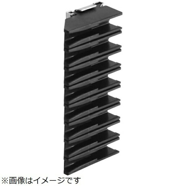 ■トラバーサなどの乗り移り部で、集電アームが曲線から曲線に移るときのガイドに使用します。■端部が前向き45°に加工されています。【仕様】・A： 47・種類： 3P用・幅（mm）： 56・B： 30・厚さ（mm）： 26