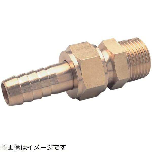 ■ホースとネジの接続に使用します。【用途】・ホース用継手。【仕様】・接続口径（タケノコ外径）（mm）： 52・接続口径D： R2・接続口径： R2・六角対辺（mm）ナット： 65・六角対辺（mm）本体： 60・使用流体： 水・空気・油・流体...