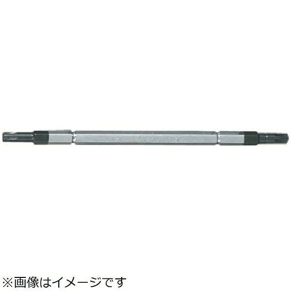 ■スーパーアクショングリップドライバー専用ビットです。【仕様】・刃先： T27×T30・軸長（mm）： 125