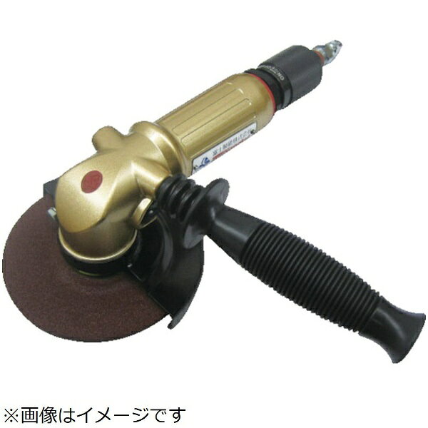 ■側方排気方式で使いやすいです。■シンプルで作業しやすいハンドル角度設計です。■電気を使いにくい現場作業に最適です。【用途】・造船・橋梁・建設機械・一般工場などの研削作業に最適。【仕様】・チャック内径（mm）： 9.5・全長（mm）： 24...
