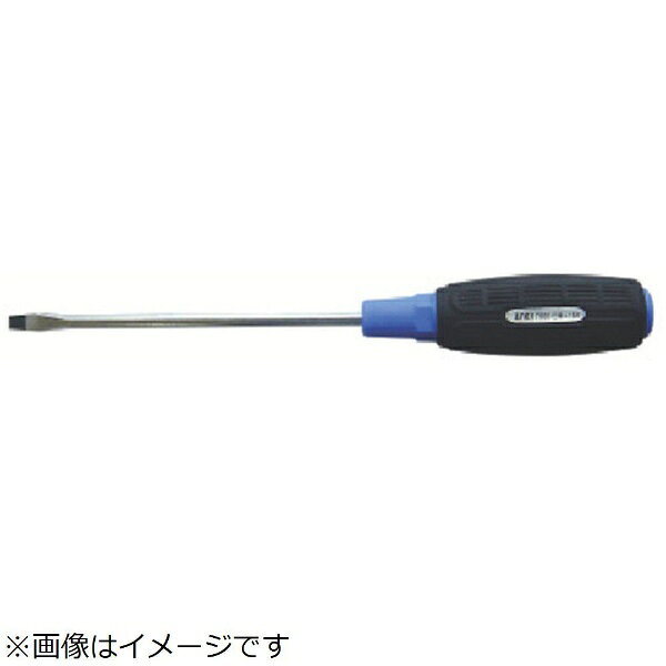 ■滑りにくく力の入るスリット形状と六角形状（グリップエンド）です。【仕様】・刃先：（−）6・全長（mm）： 267・軸長（mm）： 150・先端： マグネット入り・高精度ブラックポイント加工