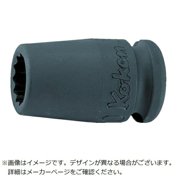 ■ボルト/ナットに接する開口部（12角）はもちろんのこと、差込側の四角駆動部にも角を傷めずハイトルクを確実に伝える面接触のフラットドライブを採用しています。【仕様】・差込角（mm）： 9.5・対辺寸法（mm）： 14・全長（mm）： 32・...