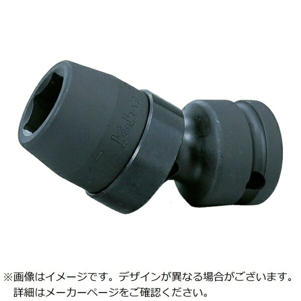 ■約30°の首振り角度を持つユニバーサルソケットです。■ボルト/ナットに接する開口部（6角）はもちろんのこと、差し込み側の四角駆動部にも角を傷めずハイトルクを確実に伝える面接触のフラットドライブを採用しています。【仕様】・差込角（mm）： ...