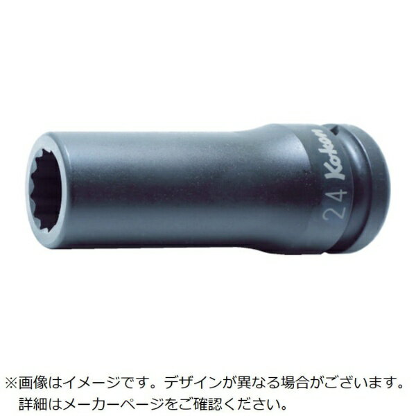■ボルト/ナットに接する開口部（12角）はもちろんのこと、差し込み側の四角駆動部にも角を傷めずハイトルクを確実に伝える面接触のフラットドライブを採用しています。【仕様】・差込角（mm）： 19.0・対辺寸法（mm）： 22・全長（mm）： ...