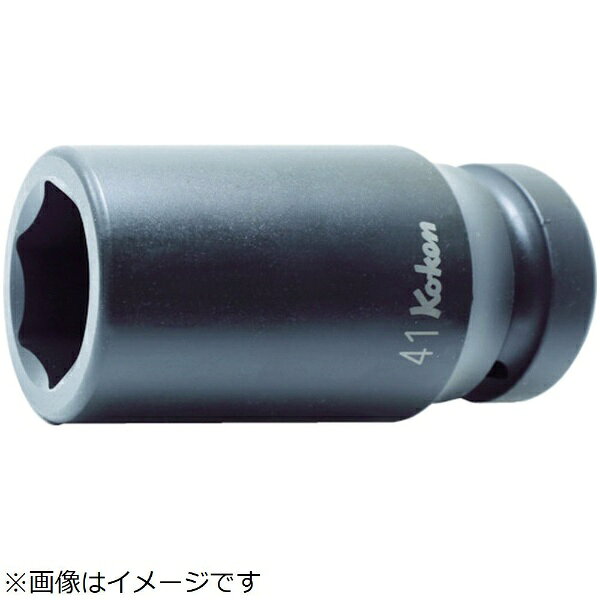 ■ボルト/ナットに接する開口部（6角）はもちろんのこと、差込側の四角駆動部にも角を傷めずハイトルクを確実に伝える面接触のフラットドライブを採用しています。【仕様】・差込角（mm）： 25.4・対辺寸法（mm）： 55・全長（mm）： 108...