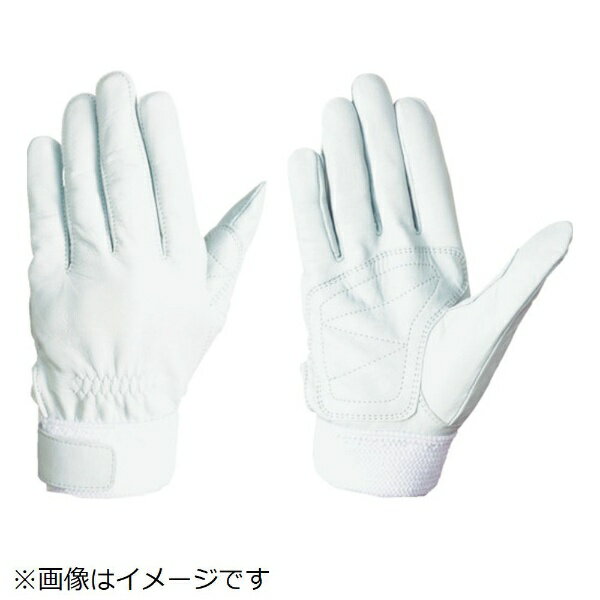 ■きめ細かく柔らかいシープ革を使用しています。■補強当革付です。【用途】・消防・災害活動・機械・プレス・荷役・運送など【仕様】・色： ホワイト・サイズ： L・厚さ（mm）： 0.6・全長（cm）： 23.0・手のひら周り（cm）： 20.0...
