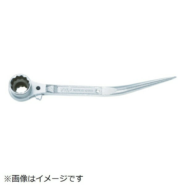 ■コンパクトで軽量です。■番線を巻きやすい鳶仕様の形状です。【用途】・ボルトナットの着脱【仕様】・色： シルバー・対辺寸法（mm）： 17×19・厚さ（mm）： 50・全長（mm）： 226・ボルトナットの着脱に使用。頭部を穴埋めすることで...