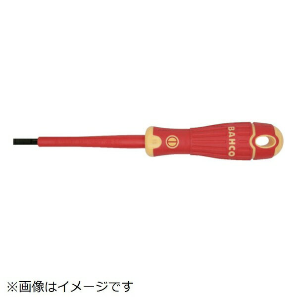 ■手にフィットする、工具袋にフィットするドライバーです。【仕様】・刃先： ［［−］］0.6×3.5・軸長（mm）： 100・全長（mm）： 195・1000V絶縁仕様・VDE規格適合品