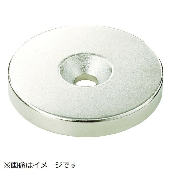 ■磁力の強いネオジム磁石です。【用途】・センサーやモーター部品として。・機構品の吸着用として。【仕様】・吸着力（N）： 68.68・外径（mm）： 25・厚さ（mm）： 6・適用ねじ： M6 ※本商品が対象となるクーポンは、その期間終了後、...