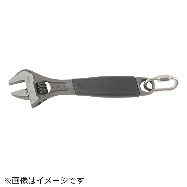 ■落下防止のためのカラビナ付きです。【仕様】・全長（mm）： 255・最大口開き（mm）： 30
