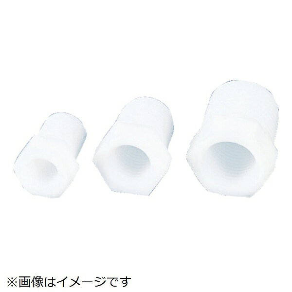 ■耐熱性、耐薬品性、非粘着性、低摩擦特性、高電気絶縁性、不燃性などの非常に優れた性質があります。■内側にメスネジ、外側にオスネジが切ってあります。【用途】・テーパーねじ構造の接続継手【仕様】・ねじサイズ（メスねじ×オスねじ）： Rc1/4×...