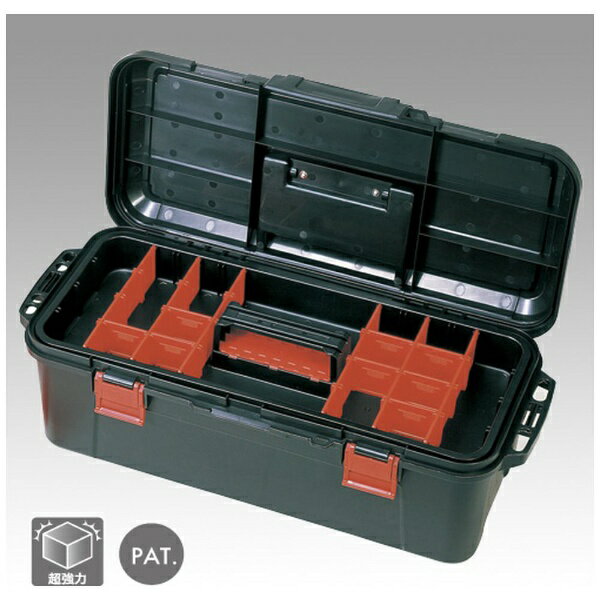 ■サイズ： 620×267×224mm■素材： 本体： バンパーグレード耐衝撃性コーポリマー、中皿： 耐衝撃性コーポリマー、バックル/ハンドル： ABS、ハンドルグリップ： エラストマー、シャフト： ステンレス■備考： 中皿部分仕切板は全て...