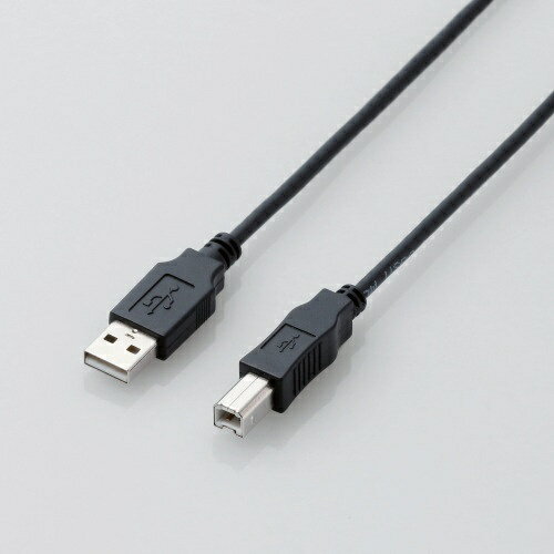 コネクタ形状：USB(A)オス - USB(B)オス 対応機種：USB(Aタイプ)端子を持つパソコン及びUSB(Bタイプ)端子を持つ機器 ケーブル長：1.0m 規格：USB2.0規格(HI-SPEEDモード)認証 対応転送速度：480Mbp...
