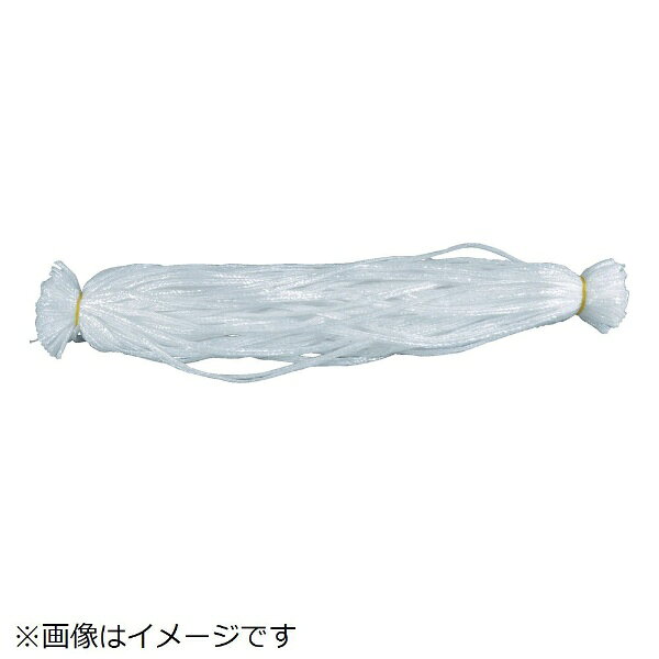■耐候性・耐水性に優れたポリエチレン製です。【用途】・足場や仮設シート、トラックシート類などの連結に。【仕様】・色： ホワイト・長さ（m）： 0.8・標準幅（mm）： 4