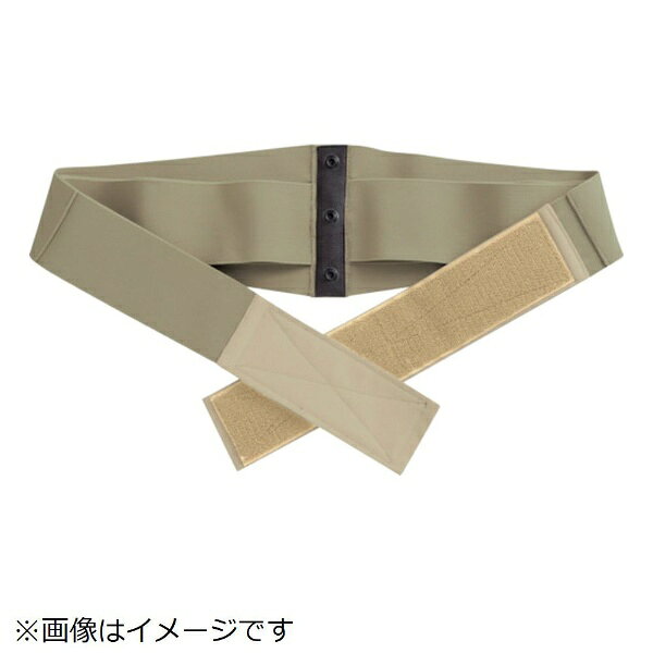 ■ベルデクセル楽腰パンツの交換用の腰部保護ベルトです。【用途】・立ち仕事、重量物の取り扱い作業時などの腰部保護。【仕様】・色： カーキ・サイズ： 5L・ウエスト（cm）： 105〜115・帯電防止作業服JIS適合品・マジックテープ【材質／仕...